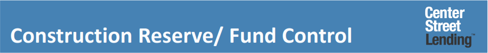 Center Street Lending - Primary Application